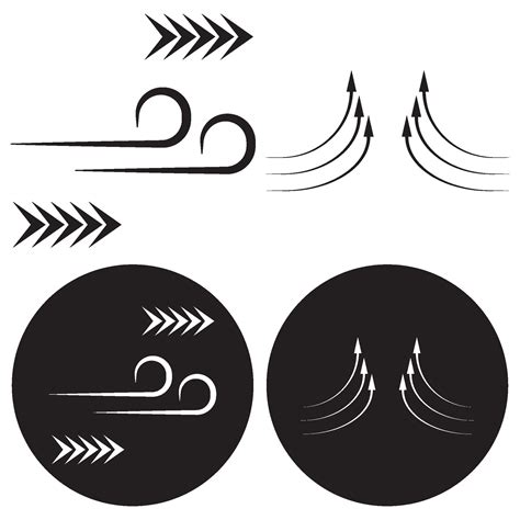 Wind Direction Icon Vector 26365197 Vector Art At Vecteezy