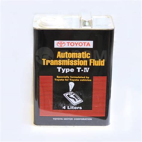 Масло трансмиссионное Toyota ATF TYPE T-4 4л (08886-01705) 08886-81015 ...