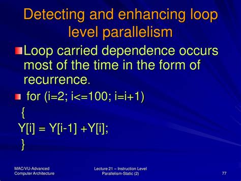 Cs 704 Advanced Computer Architecture Ppt Download