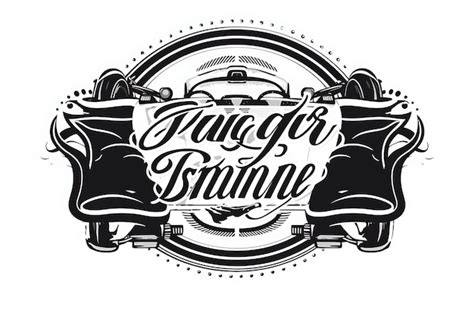 Premium Ai Image Black And White Vector Text Frame And Typography