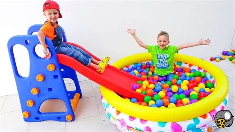 ولاد و نیکی برنامه کودک جدید ولاد و نیکی ولاد و نیکیتا سرگرمی