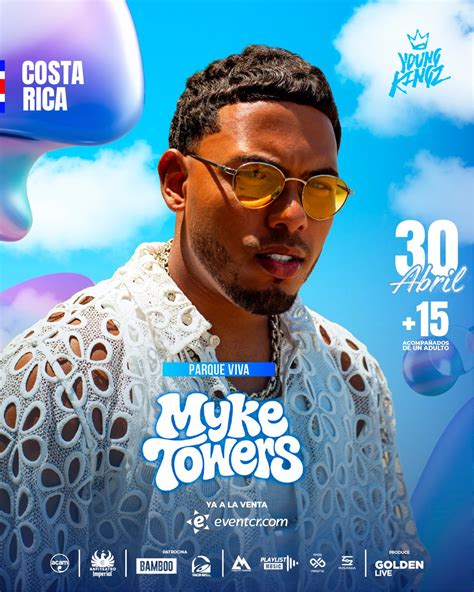 Myke Towers Regresa A Costa Rica Con Su Primer Concierto Exclusivo La