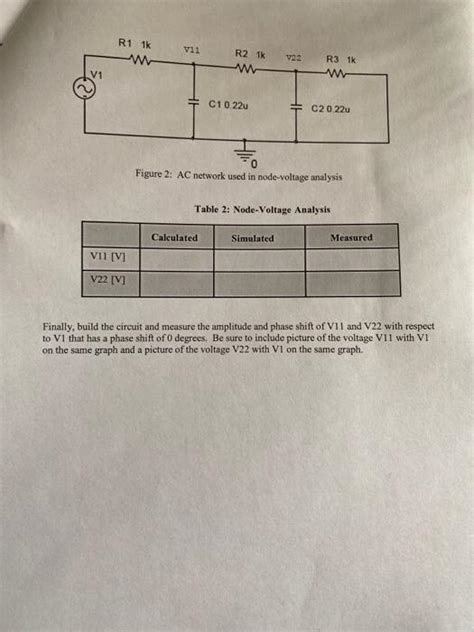 Solved Lab 9 A Laboratory Experiment On Mesh And Nodal