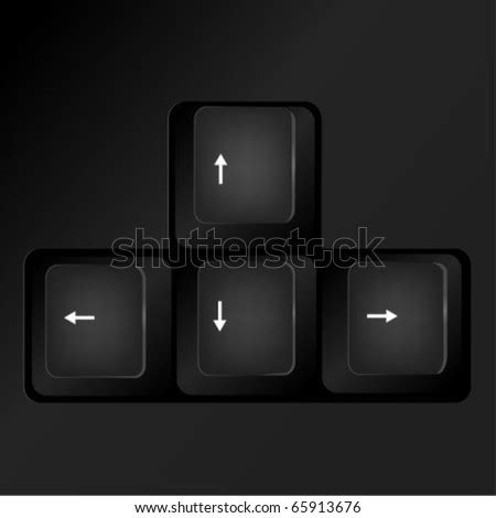 Keyboard Arrow Keys Stock Images Royalty Free Images Vectors Shutterstock