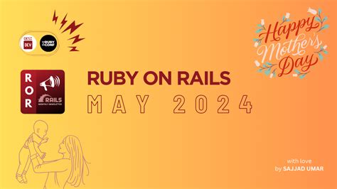 Ruby On Rails May 2024