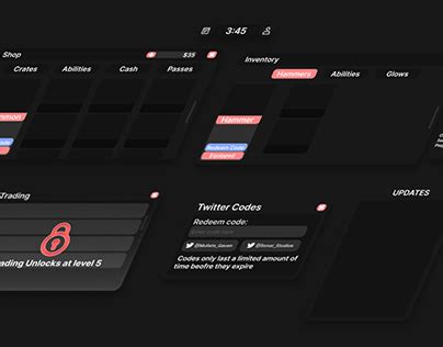 Roblox UI Projects Photos Videos Logos Illustrations And Branding Behance