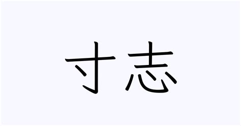 寸志の書き方書き順画数 縦書き文字練習帳