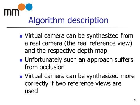 M15672 View Synthesis Software And Assessment Of Its Performance Ppt