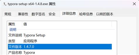 The Windows Installer Of Typora 148 Writes Incorrect Version To The
