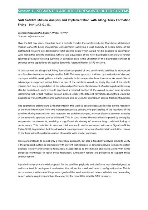 Pdf Session 1 Segmented Architecturesdistributed Systems Dokumentips