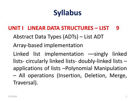 Ppt Cs8391 Data Structures Powerpoint Presentation Free Download Id484316