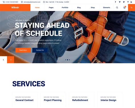 10 Best Construction Wordpress Themes Themewide