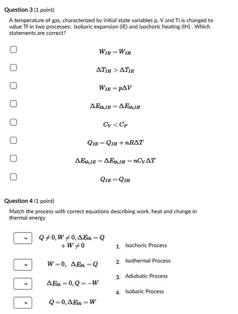 Solved Question 3 1 Point Temperature Of Gas Characterized By