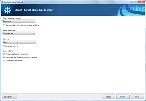 example importing a culture version of a page using the kentico