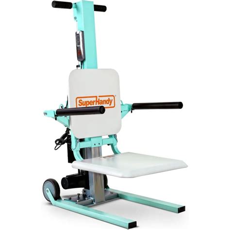 Super Handy GUT167 Electric Floor Lift 330 Lbs Capacity Portable
