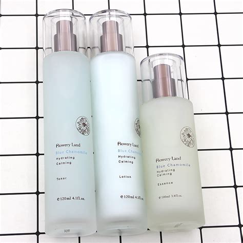 花肌粹蓝甘菊舒颜生机系列补水保湿乳液精华液面霜洁面乳套装正品虎窝淘