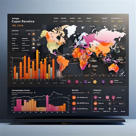 Premium Ai Image Web Dashboard Analytics And Reporting Data Analysis And Visualization Modu