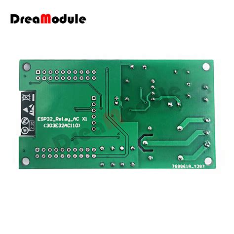 Esp32 릴레이 와이파이 릴레이 보드 단일 릴레이 모듈 Ac 전원 개발 보드 Io 포트 Uart 프로그램 다운로드 포트 4m 바이트 플래시 전기 장비 및 소모품