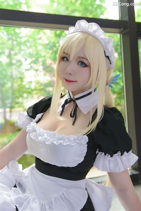 Coser 皮皮奶可可爱了啦 柏崎星奈女仆 35 photos SexyAsianGirl