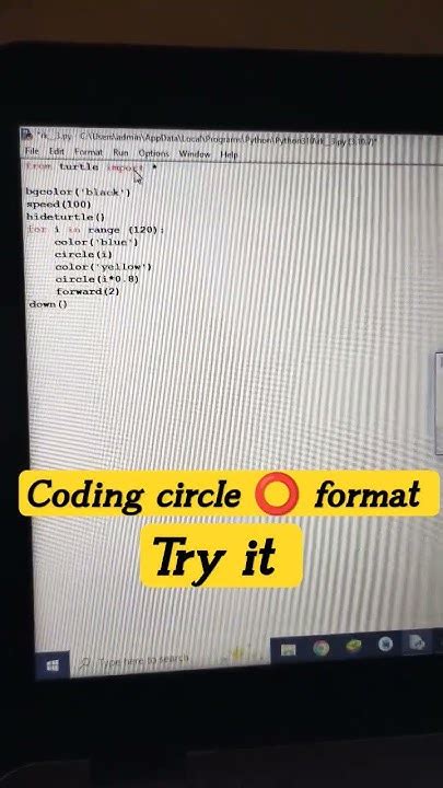 Circle Code H Computer Html Computer Easycode Small Code Shortcoding Coding Shot Short