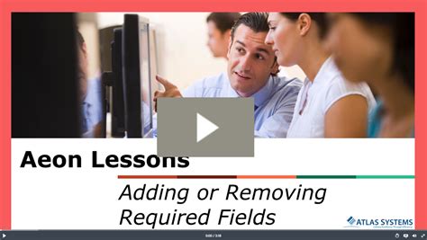 field validation and required fields atlas systems