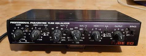 Valve Tube Parametric Eq Equalizer Filter For Music Audio Reverb