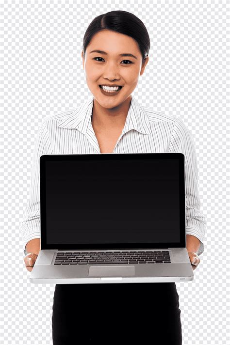 Free Download Laptop Multimedia Woman Computer Operator Girl Netbook Computer Png PNGEgg