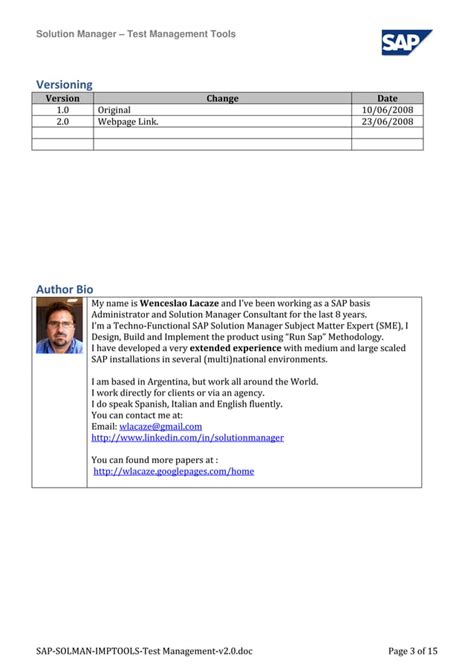 Sap Solman Imptools Test Management Pdf