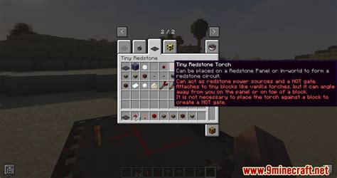 Tiny Redstone Mod 1 19 2 1 18 2 Miniature Redstone World Mc Mod Net