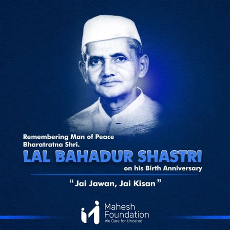mahesh jadhav on linkedin maheshfoundation wecareforuncared lalbahadurshastrijayanti…