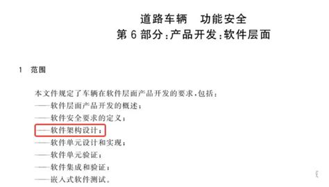 【功能安全】软件安全架构