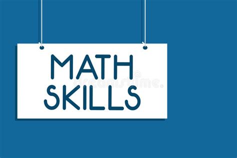 Text Sign Showing Math Skills Conceptual Photo Starting To Learn How To Count Numbers Add