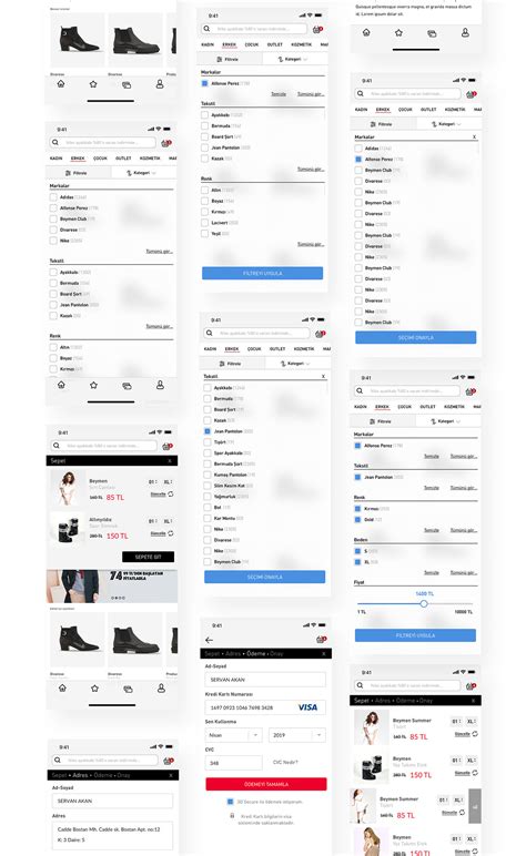 E Commerce Mobile Ui Design On Behance
