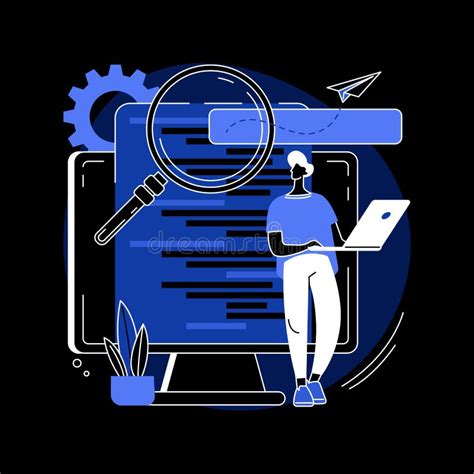 Html5 Website Development Abstract Concept Vector Illustration Stock