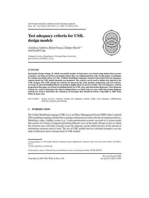 pdf jour test adequacy criteria for uml design models dokumen tips