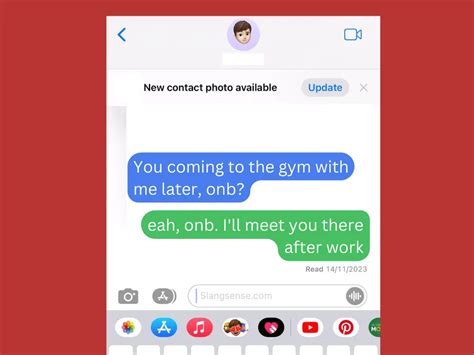 What Does Onb Mean In Texting With Examples Slang Sense