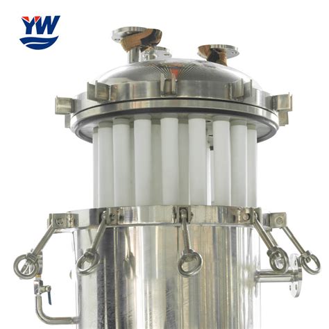 Stainless Steel Pape Microporous Filter For Lithium Carbonate Micropore Filter And Pape