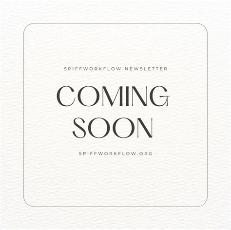 Spiffworkflow On Linkedin Newsletterlaunch Stayconnected