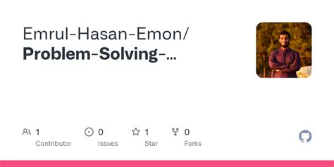Github Emrul Hasan Emonproblem Solving Techniques