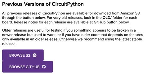 Spacing Between Previous Versions Of Circuitpython Buttons Issue Adafruit
