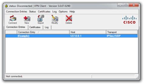 Adam Nz How To Repair The Cisco Vpn Client