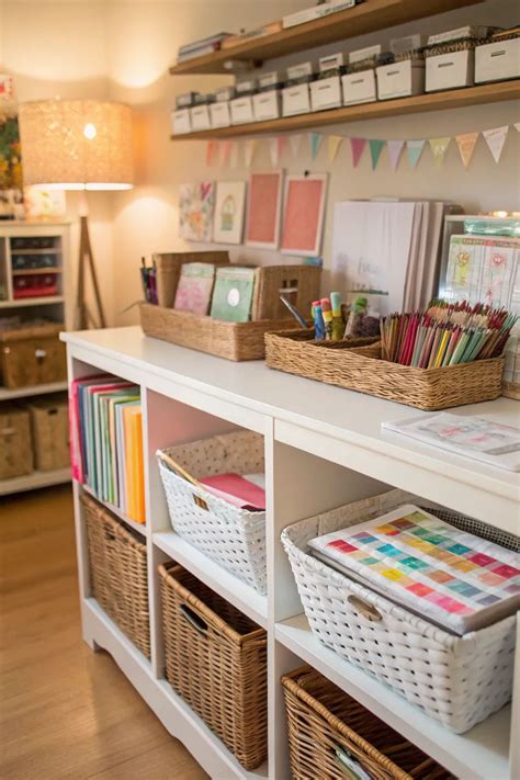 25 Brilliant Craft Room Organization Ideas Homeschool Room Design