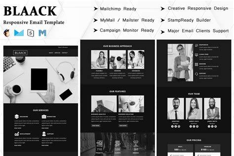 Blaack Multipurpose Responsive Email Template Download For Wordpress