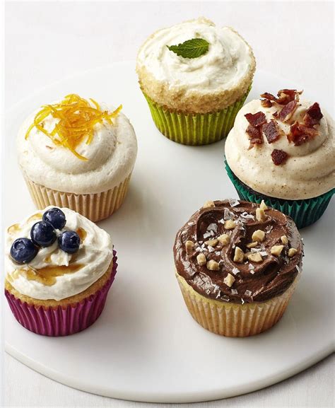 Кексы с творожным кремом (66 фото)