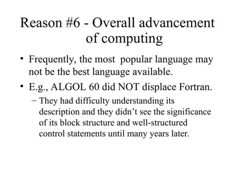 Software Principle Programming Language Ppt