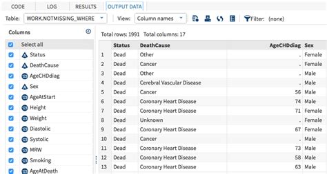 How To Deal Wtih Missing Values In Sas