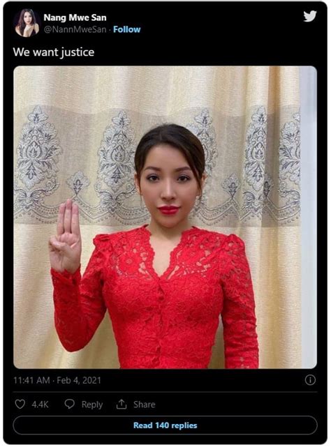 Political Conspiracy Theory Of Why Myanmar Onlyfans Model Nang Mwe San Nude Photos Got Her