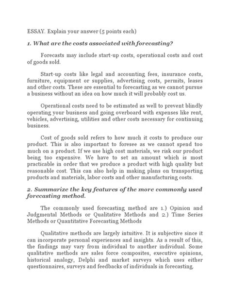 Forecasting Demand Ac 201 Pdf Regression Analysis Forecasting