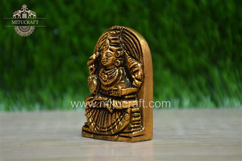 Brass Saradha Devi Idol