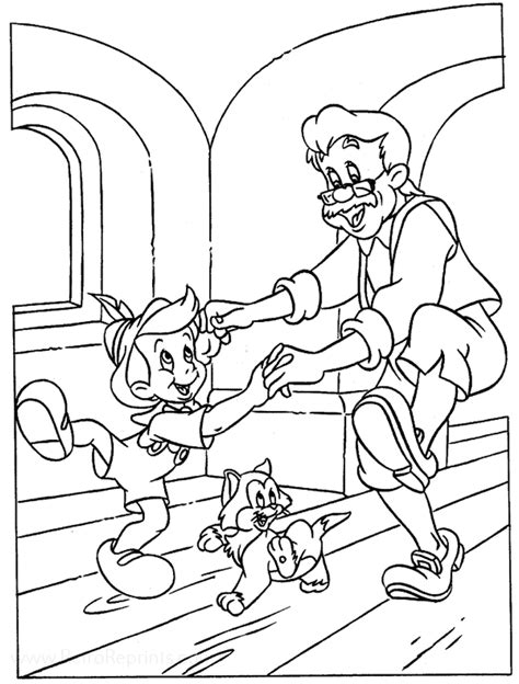 Pinocchio Disneys Various Images Worlds Largest Coloring
